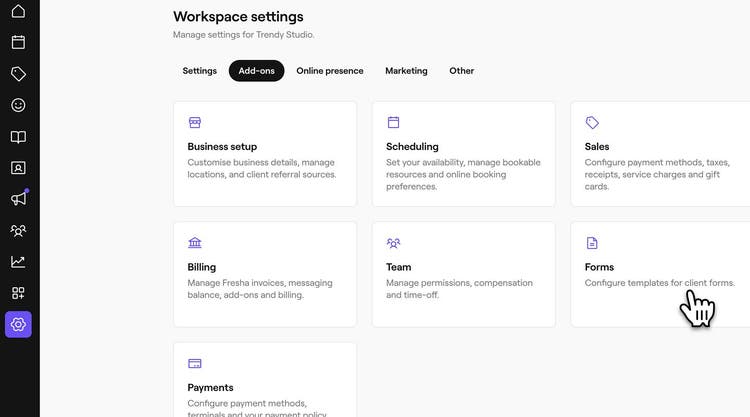 Create a basic form template