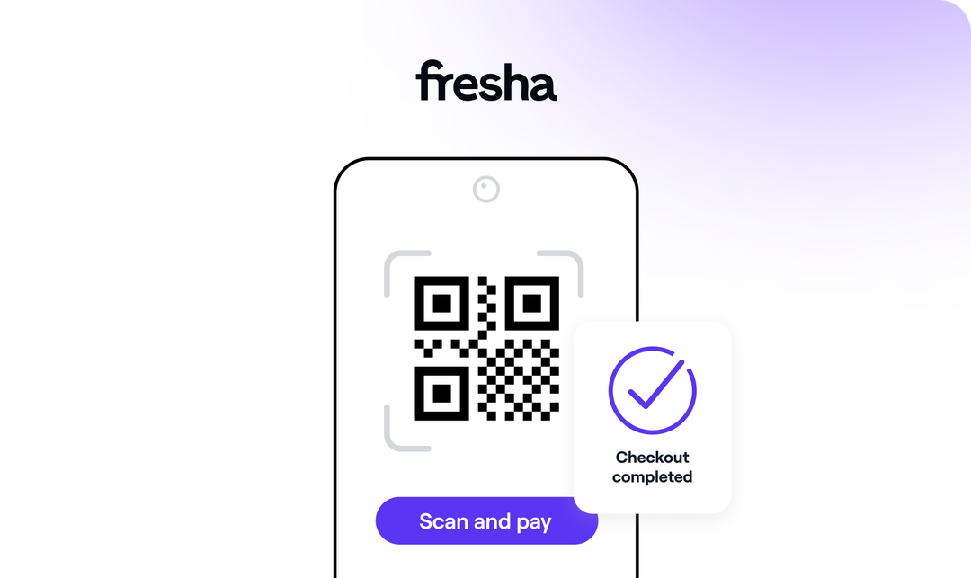 New ways for your clients to pay with Fresha: Apple Pay and QR codes